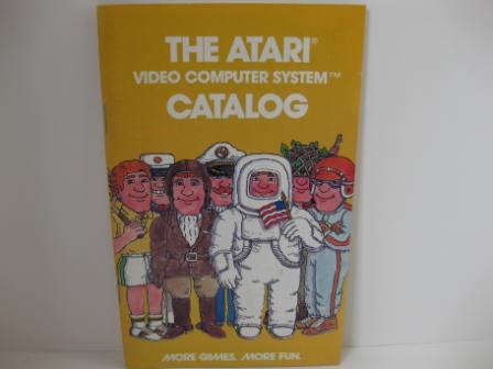 Atari Mini Game Catalog (Yellow) - Atari 2600 Manual | Just Go Vintage
