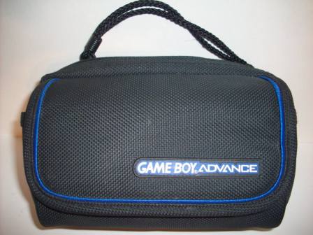 GBA Storage & Travel Case (Black/Blue) - Gameboy Adv. Accessory | Just ...
