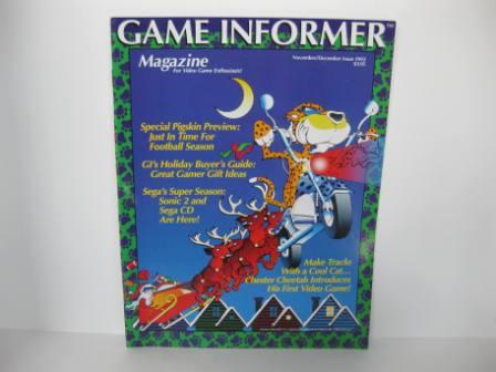 Game Informer Magazine - 1992 Nov/Dec Issue | Just Go Vintage