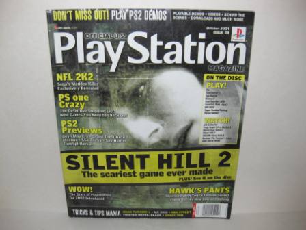 Playstation Magazine - Issue 49 - Oct 2001 - w/ Demo Disc | Just Go Vintage
