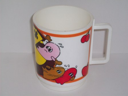 Amazing Pac-Man Plastic Mug (1980 - Midway) | Just Go Vintage