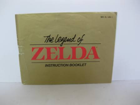 Legend of Zelda, The - NES Manual | Just Go Vintage