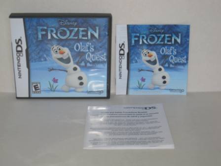 Frozen: Olafs Quest (CASE & MANUAL ONLY) - Nintendo DS | Just Go Vintage