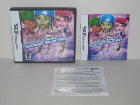 Monster High: Skultimate Roller Maze (CASE & MANUAL ONLY) - DS | Just ...