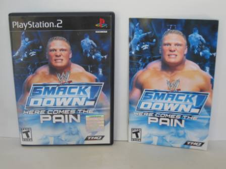 WWE SmackDown! Here Comes the Pain (CASE & MANUAL ONLY) - PS2 | Just Go ...