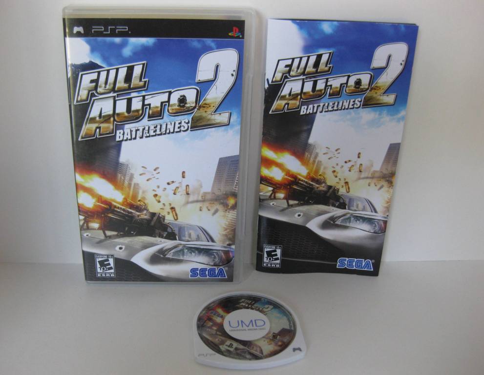 Full Auto 2: Battlelines - PSP Game | Just Go Vintage