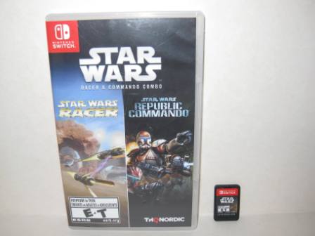 Star Wars Racer and Commando Combo - Switch Game | Just Go Vintage