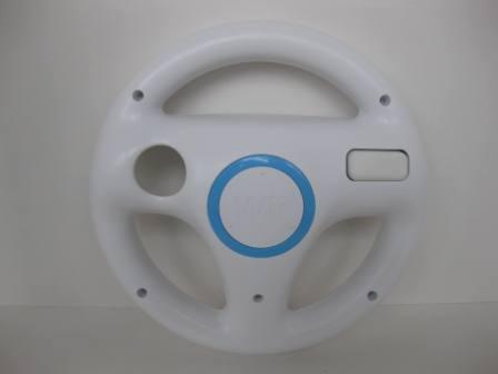 Wii Official Steering Wheel (White) - Wii Accessory | Just Go Vintage