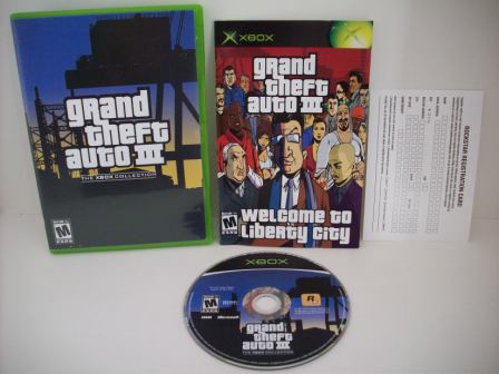 Grand Theft Auto III - Xbox Game | Just Go Vintage