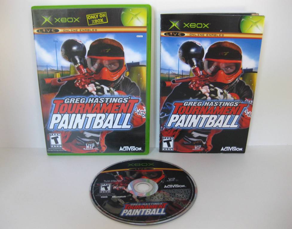 Greg Hastings Tournament Paintball - Xbox Game | Just Go Vintage