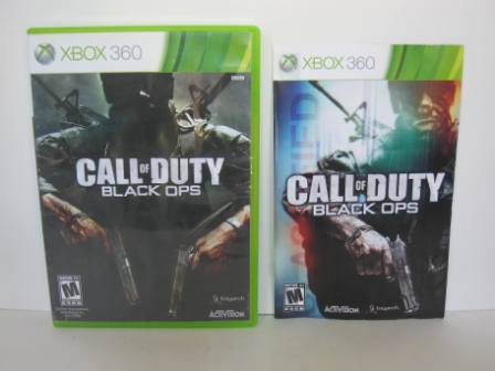 Call of Duty: Black Ops (CASE & MANUAL ONLY) - Xbox 360 | Just Go Vintage