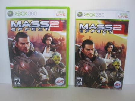 Mass Effect 2 (CASE & MANUAL ONLY) - Xbox 360 | Just Go Vintage