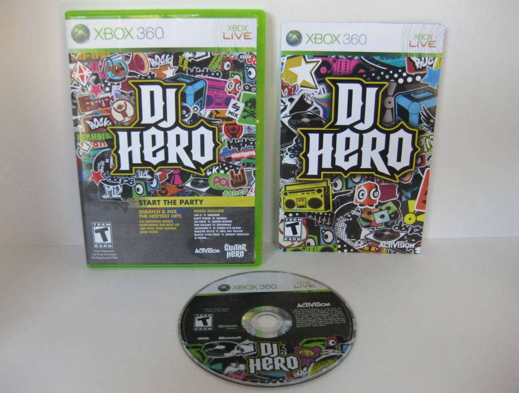 DJ Hero - Xbox 360 Game | Just Go Vintage